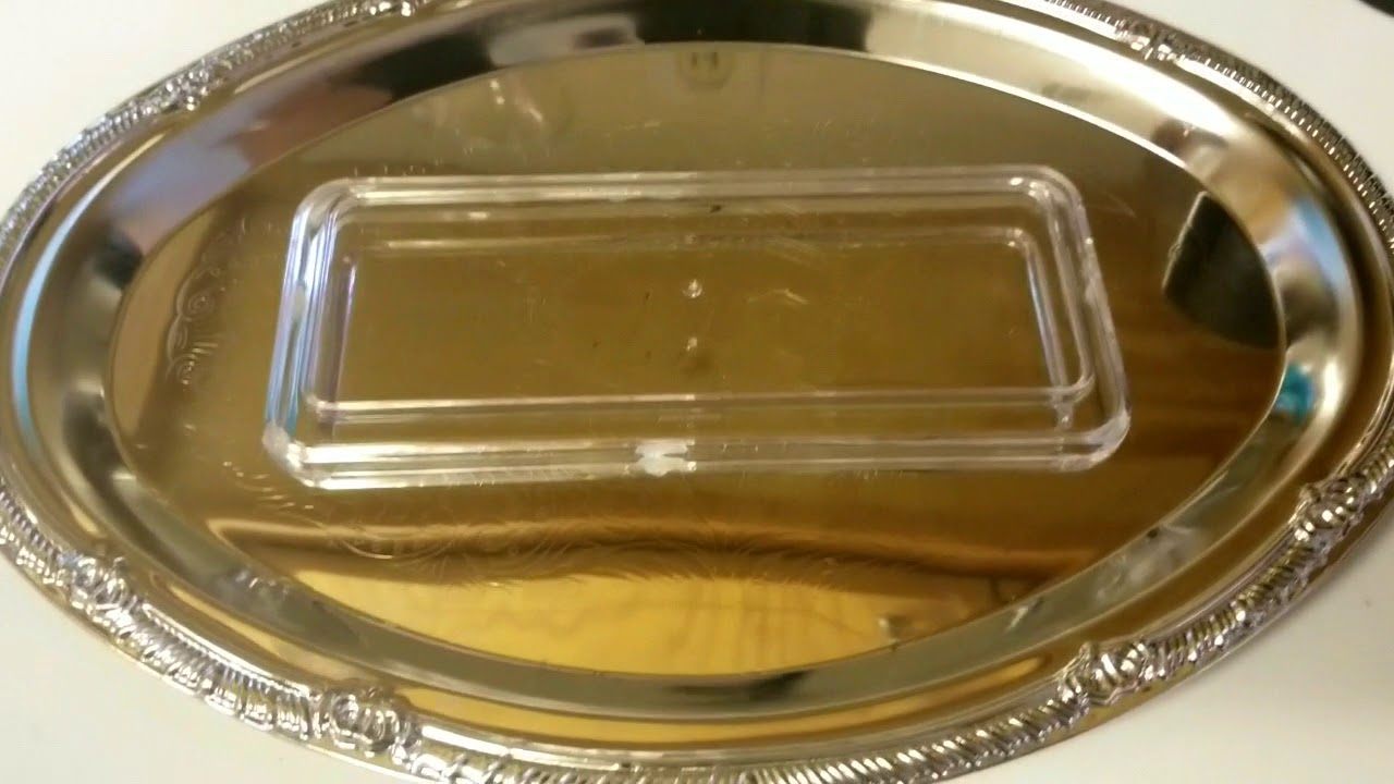Dollar tree craft (DIY butter dish) - YouTube