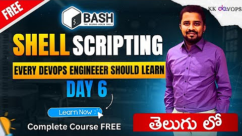 SHELL SCRIPTING IN TELUGU - YouTube