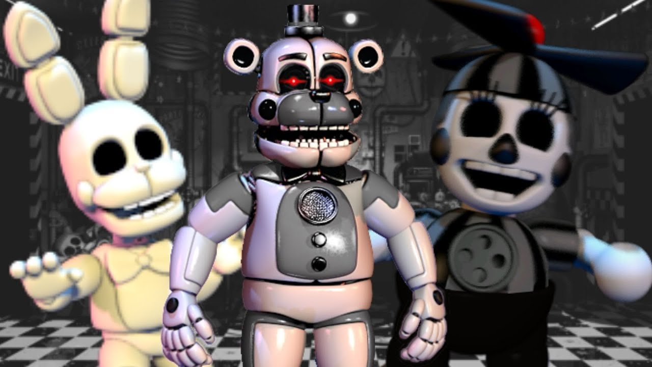 The Black and White Challenge!!! | Ultra Custom Night ( Comment ...