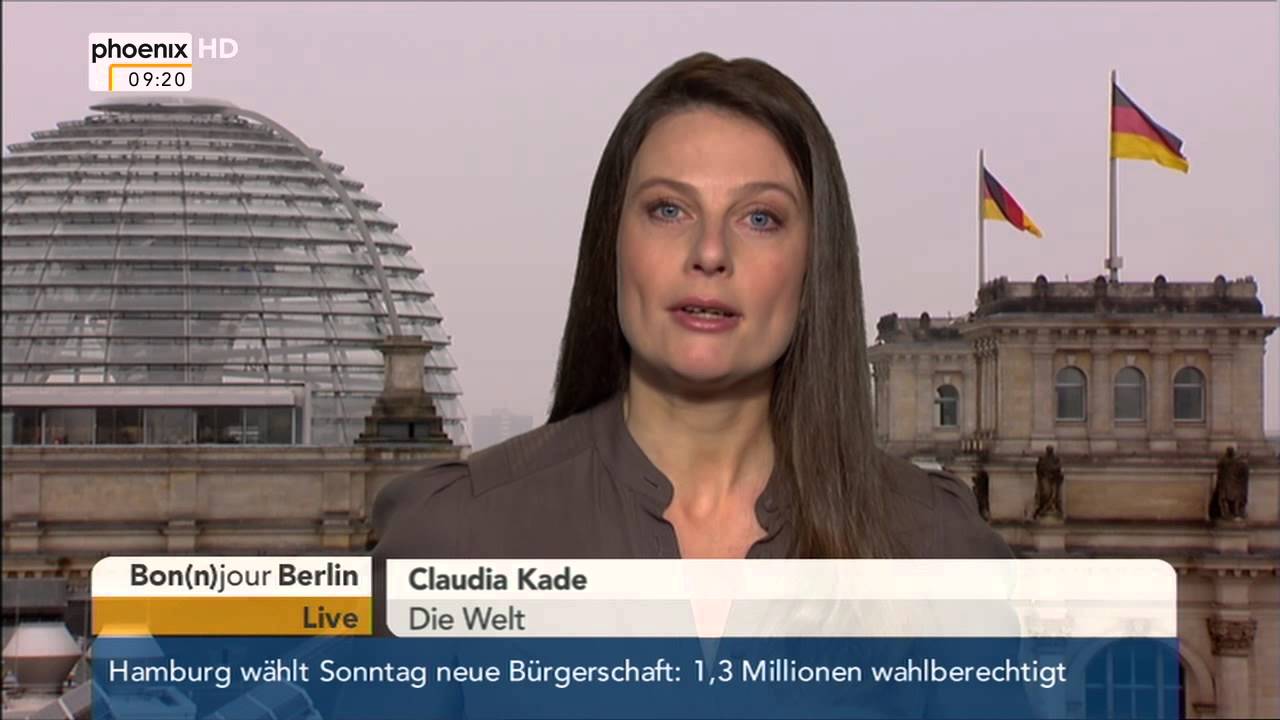 Bon(n)Jour Berlin mit Claudia Kade zu aktuellen politischen Themen am ...