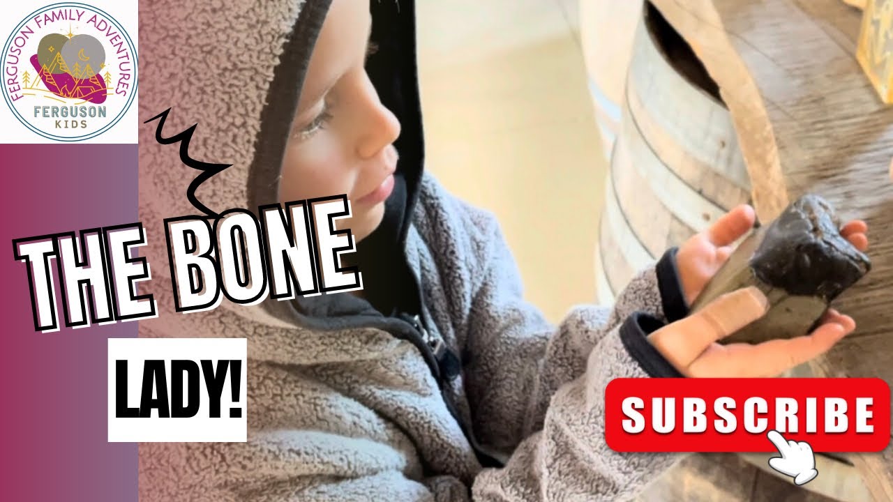 The Bone Lady #kidsoutdoors #kidsadventures #bones - YouTube