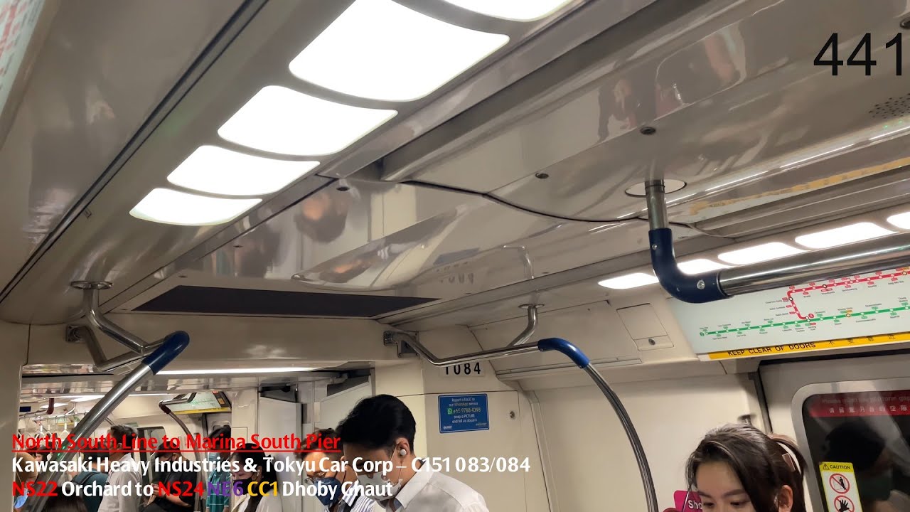 [Comeback] SMRT Trains, NSL ride (Orchard → Dhoby Ghaut) - Kawasaki ...