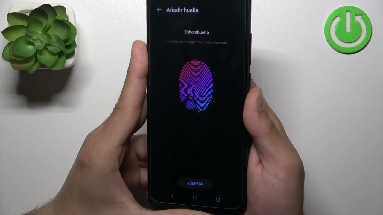 Cómo añadir la huella digital a ZTE Blade A53 Pro - YouTube