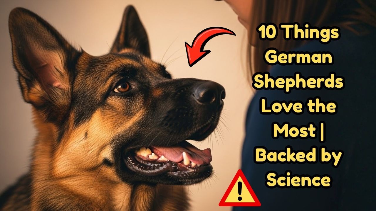 10 Things German Shepherds Love the Most | Backed by Science - YouTube