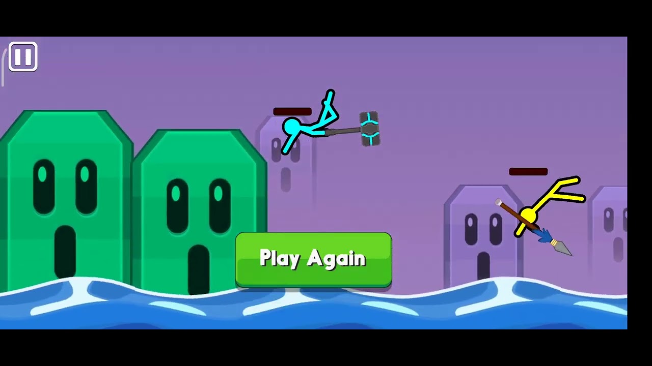 Stick Man Vs Red Stick Man Fight - Animation - Gameplay - Walkthrough ...