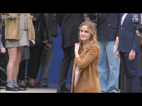 Emma Watson - MiuMiu SS26 fashion show in Paris - 06.10.2025