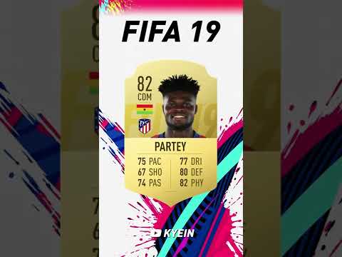 Thomas Partey - FIFA Evolution (FIFA 16 - FIFA 22)