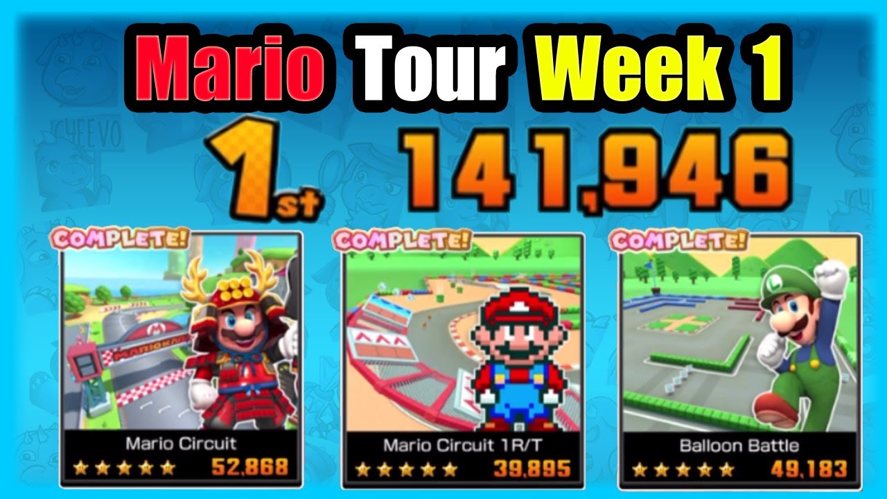 Mario Tour 2023 Week 1 Ranked High Score Races | Mushroom Legacy ...