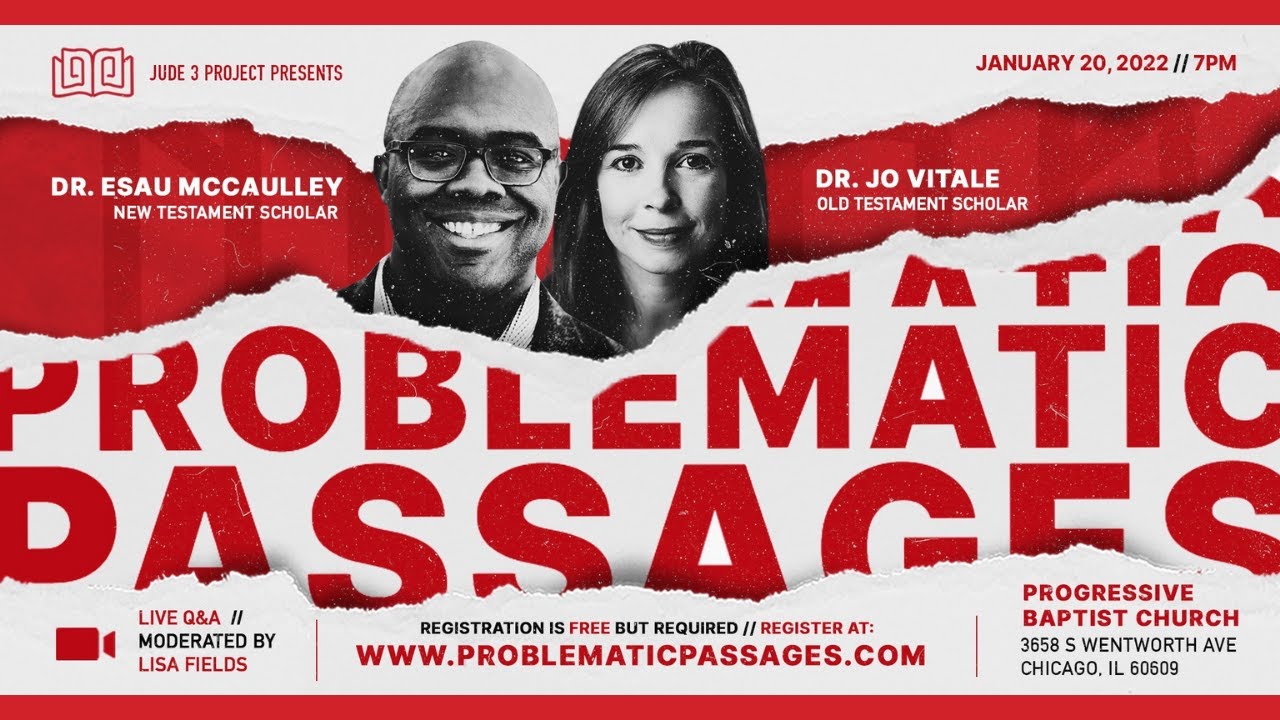 Problematic Passages | Dr. Jo Vitale & Dr. Esau Mccaulley - YouTube