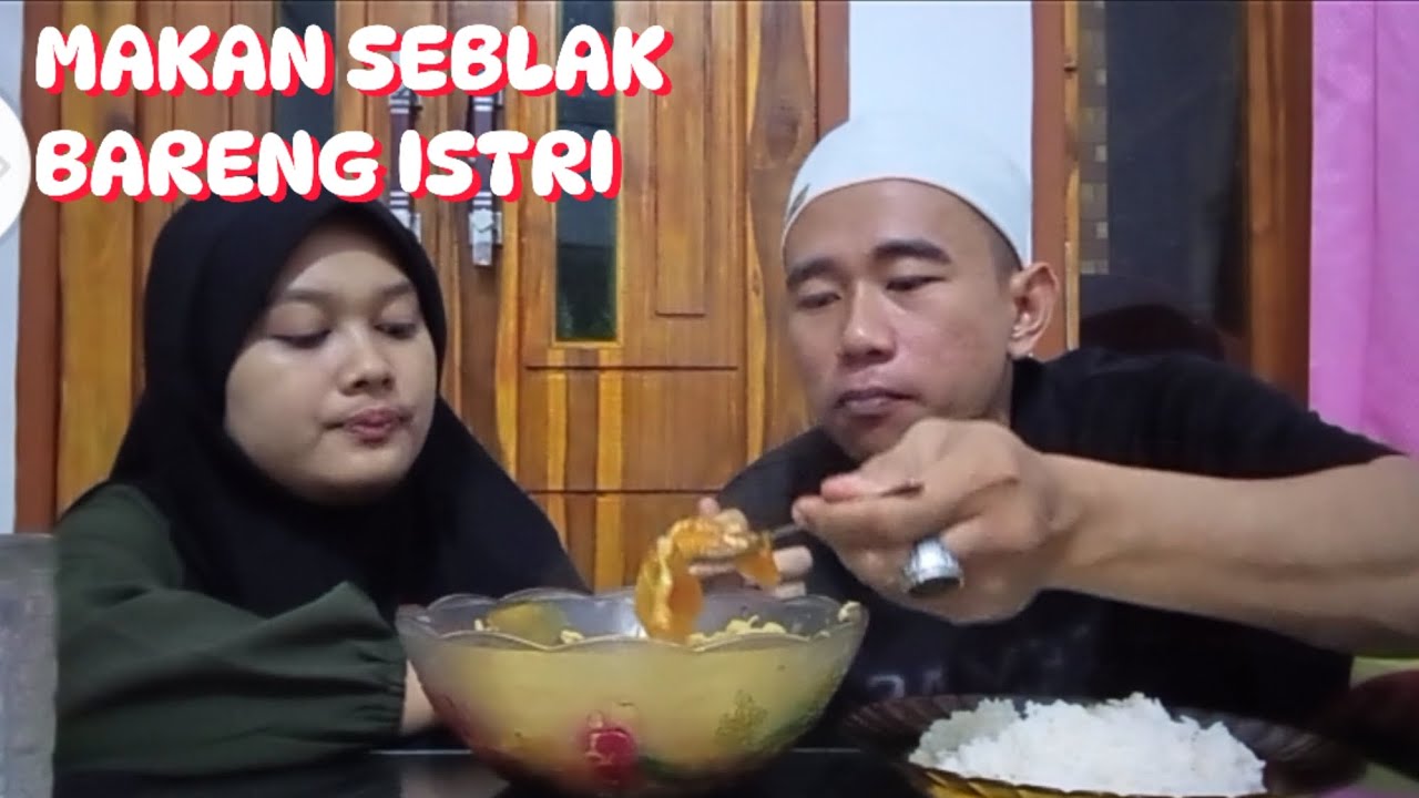 MASAK SEBLAK SATU KATEL BARENG ISTRI 😘#mukbang #streetfood - YouTube