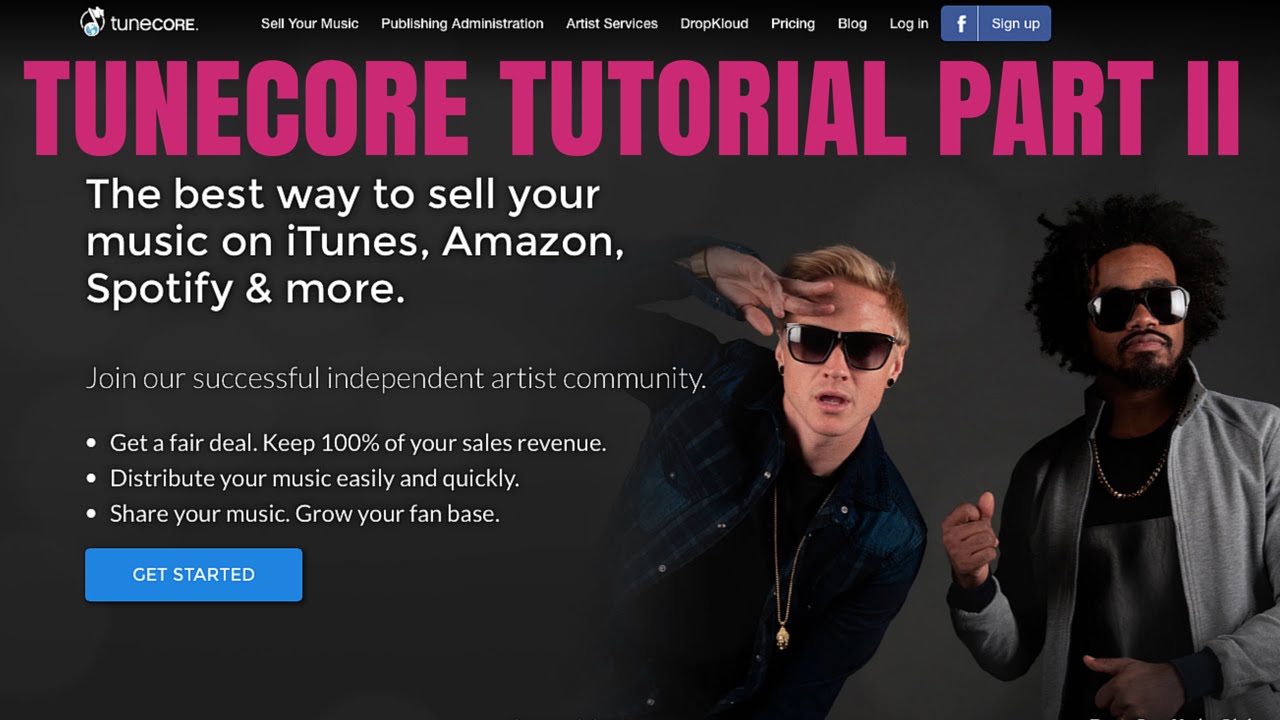 TuneCore Tutorial Part II - YouTube