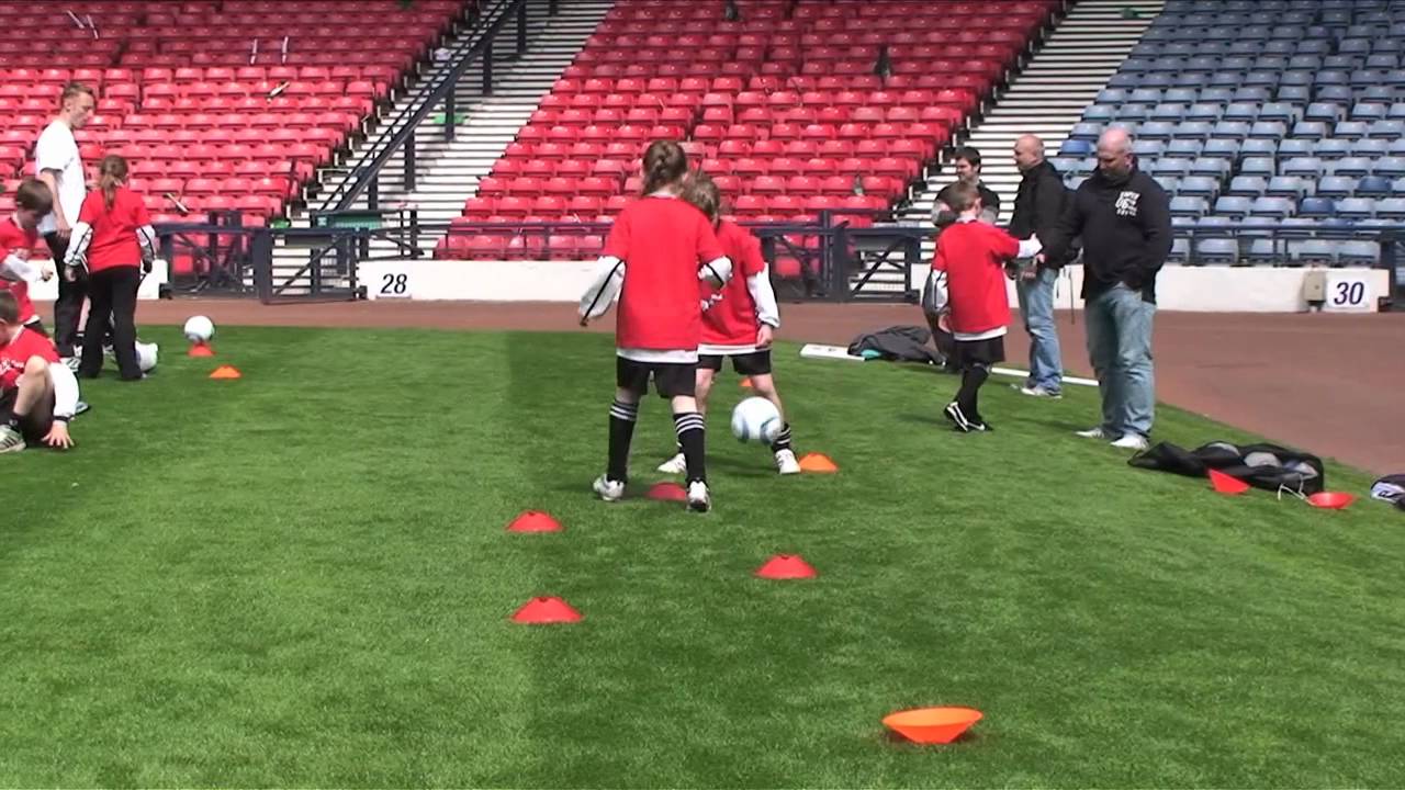 YFS TV @ Tesco Bank Football Challenge - Hampden - YouTube
