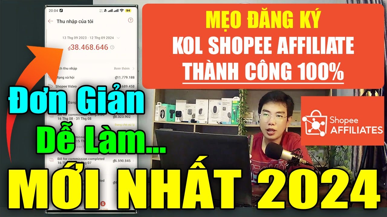 Mẹo đăng ký KOL Shopee Affiliate thành công 100% Mới Nhất 2024 - YouTube