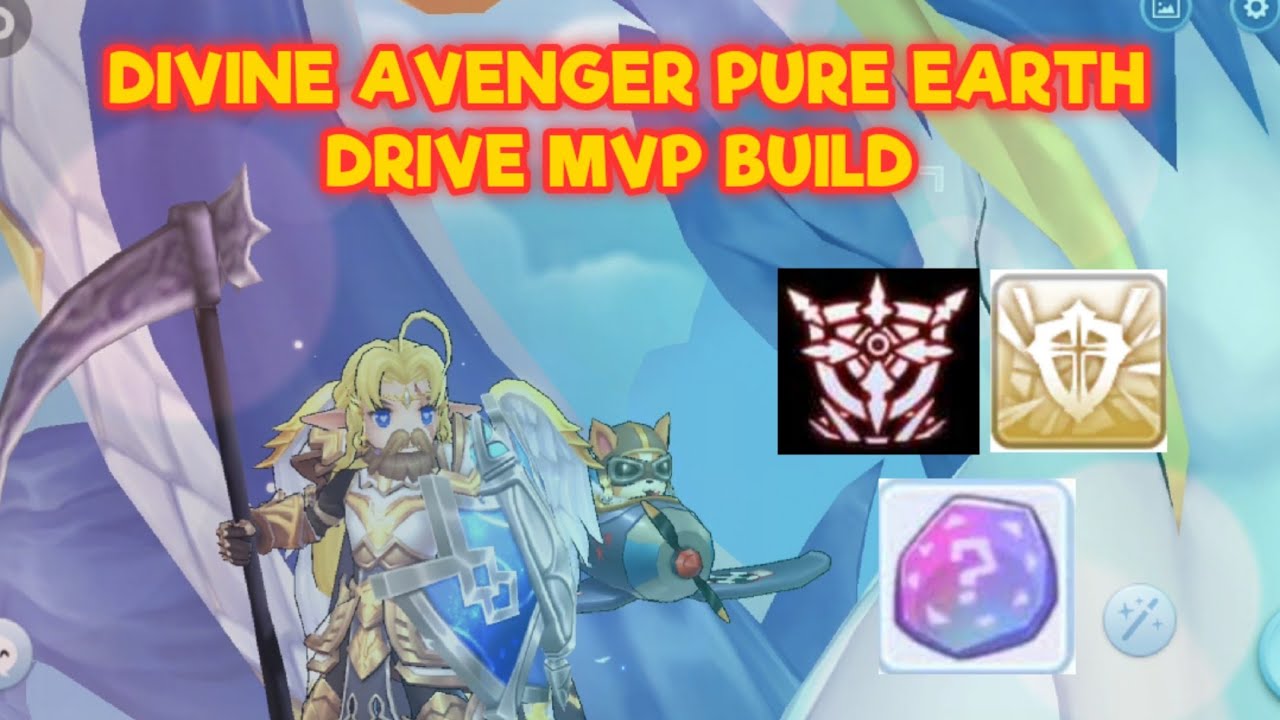 Ragnarok Mobile - Divine Avenger Pure Earth Drive MVP Build - YouTube