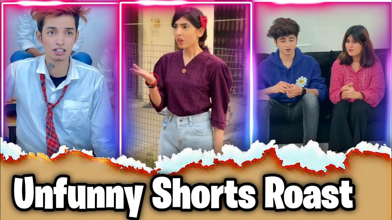 @akshaynagwadiya Unfunny youtube shorts Roast 😁😀😝 - YouTube