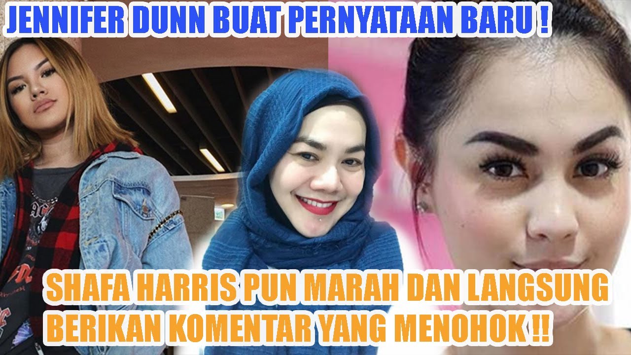 Jennifer Dunn Buat Pernyataan Baru ! Shafa Harris Pun Marah Dan Beri ...