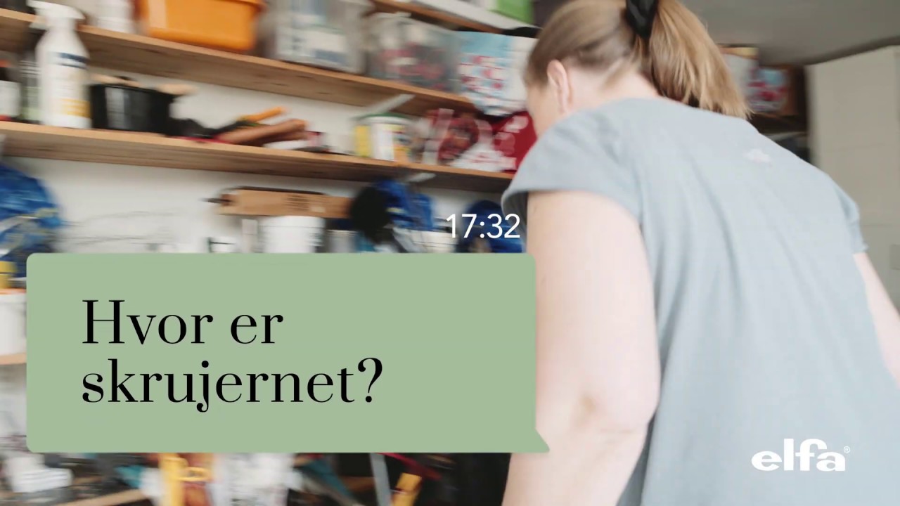 Elfa - Ryddig bod - Skrujernet - YouTube