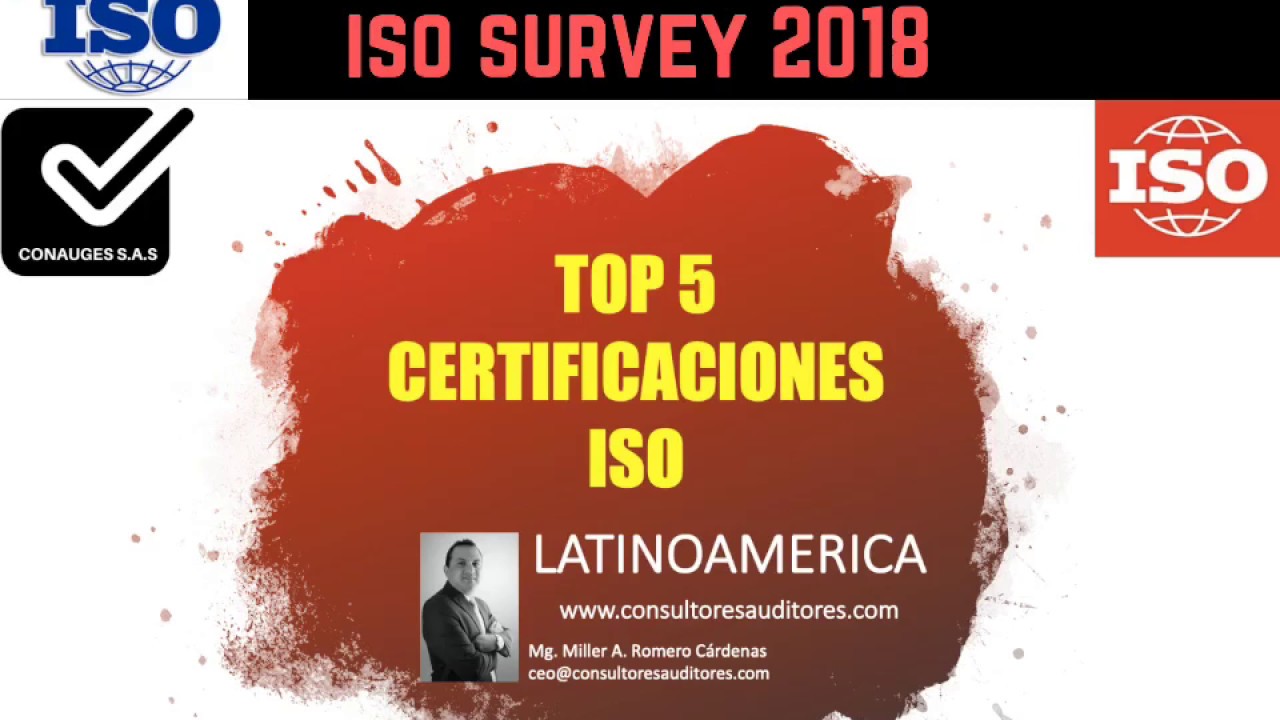 TOP 5 CERTIFICACIONES ISO LATAM - YouTube