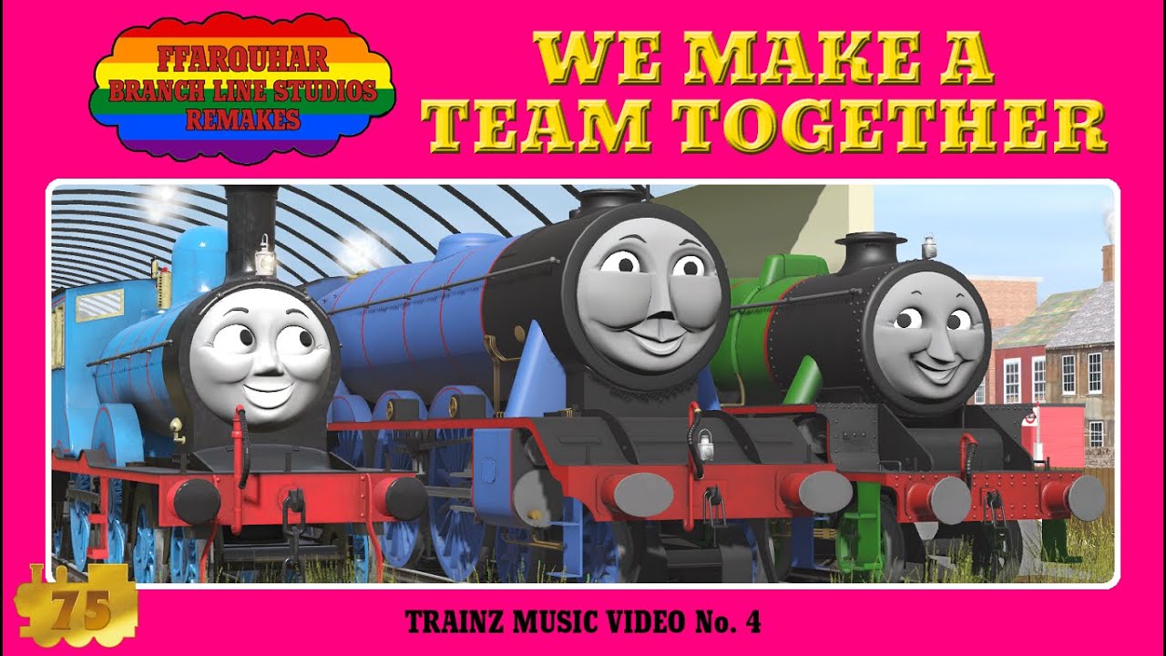 We Make a Team Together | Thomas and Friends | Trainz Music Video - YouTube