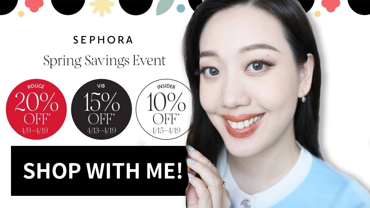 跟我血拼 ️一起逛逛絲芙蘭2021春季八折活動🛍好物雷品分享在裡面 | Sephora Spring Savings Shop With Me ...