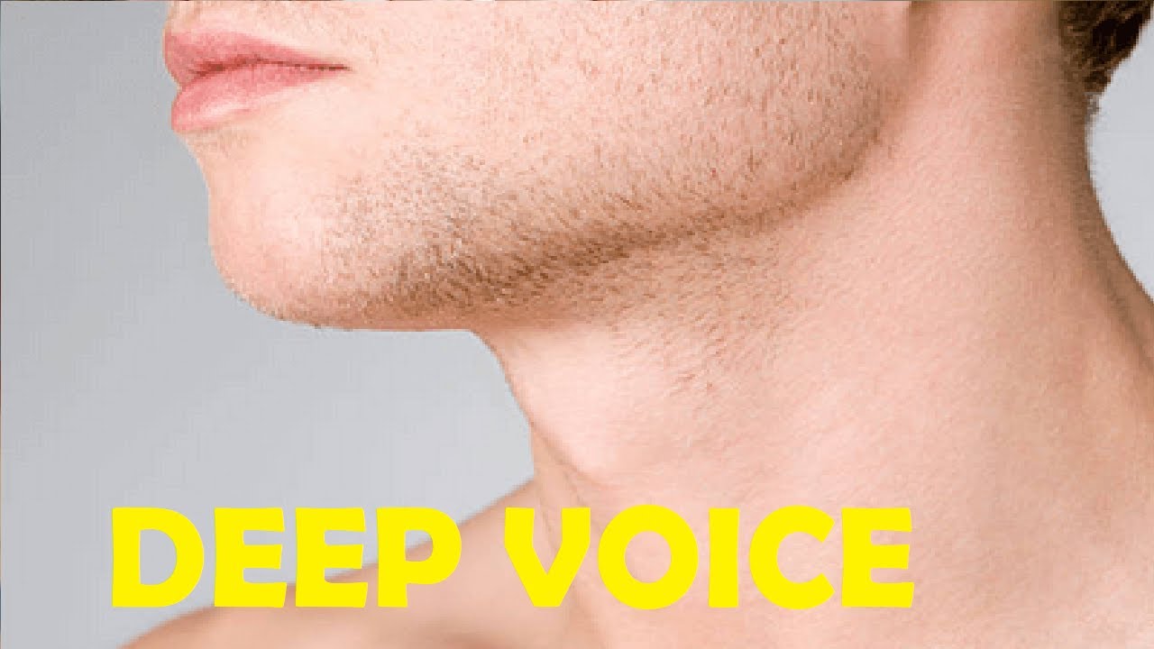 how to get a deep voice forever - YouTube