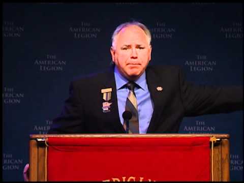 Rep. Tim Walz, D-Minn.Addresses 2011 American Legion Convention - YouTube
