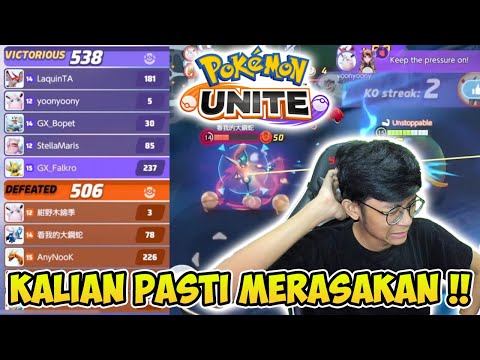 DEFINISI MAIN POKEMON UNITE KENA MENTAL YANG SESUNGGUHNYA :) Pokemon Unite (Indonesia)