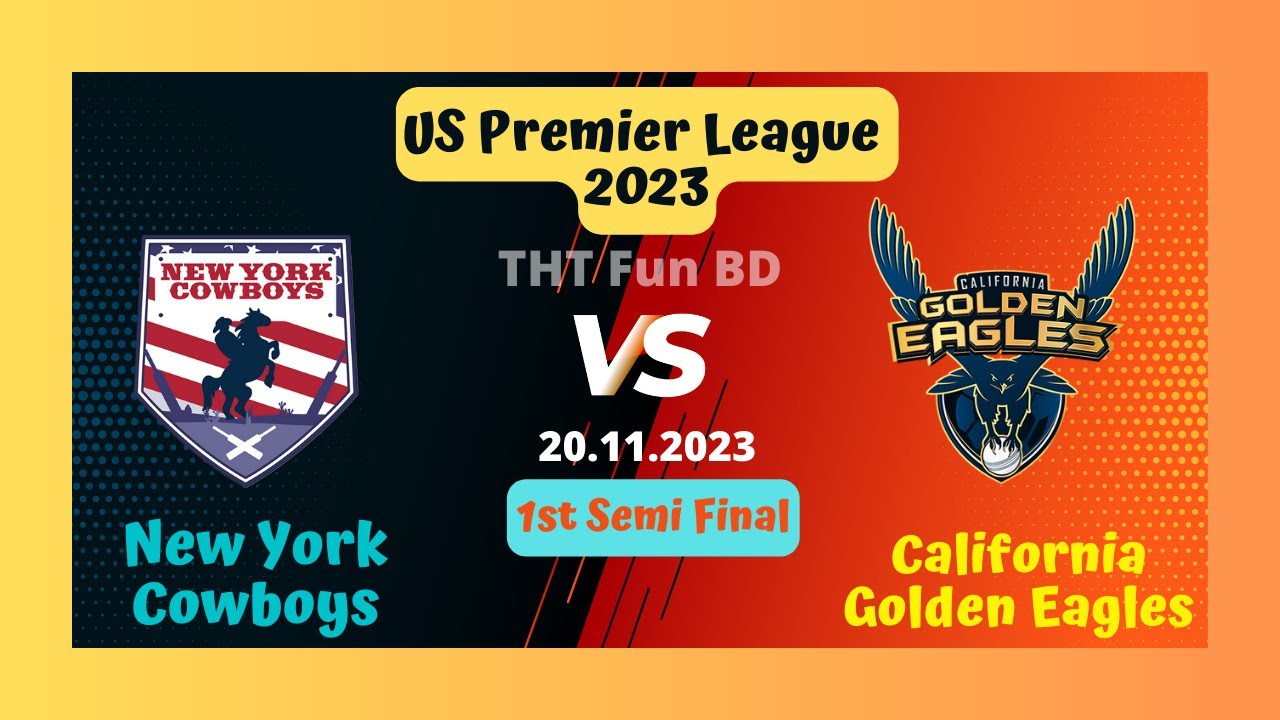 New York Cowboys vs California Golden Eagles | NYC v CGE | US Premier ...