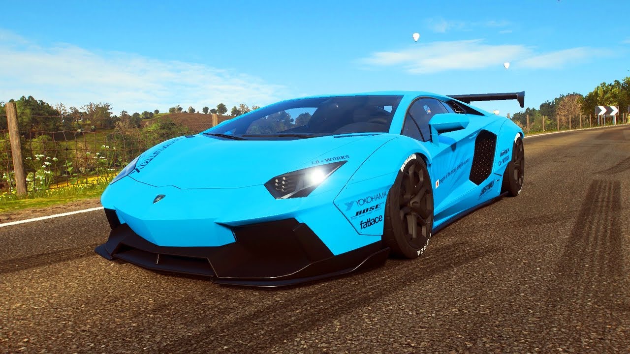 Forza Horizon 4 - Part 8 - WIDEBODY AVENTADOR - YouTube