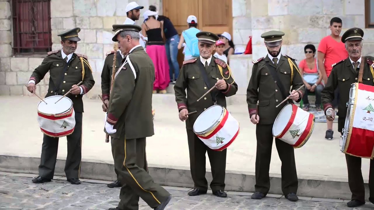 The Heritage Trailer's visit to Mtein, Mount Lebanon مقطورة التلراث في ...