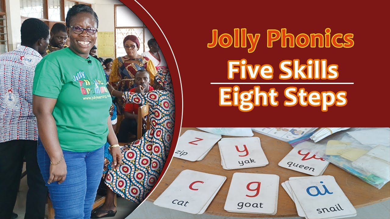 JOLLY PHONICS - FIVE BASIC SKILLS AND EIGHT STEPS - YouTube