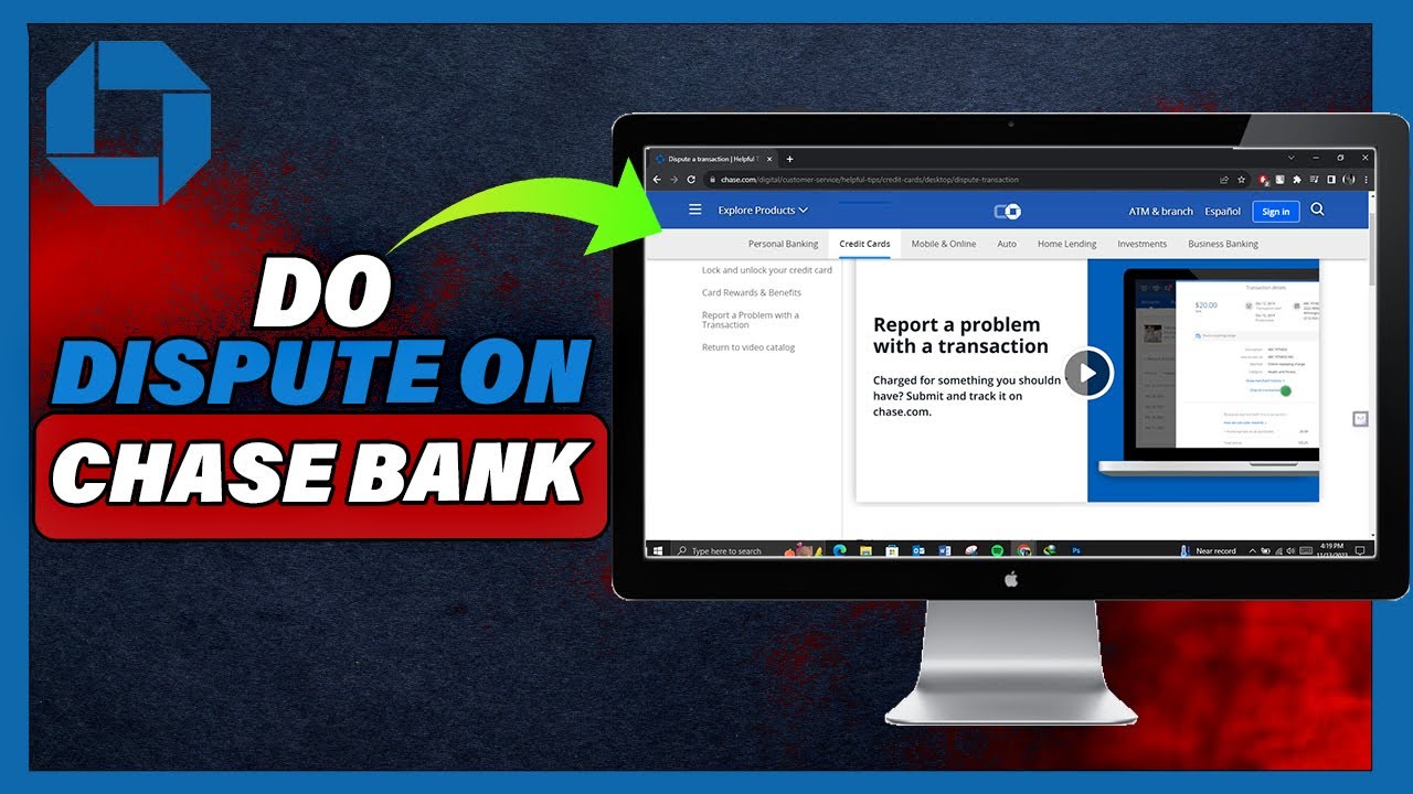 How To Do A Dispute On Chase Bank (2025) - YouTube