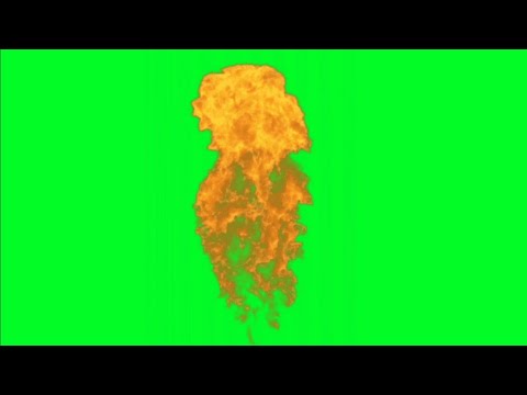 blast fire green screen effect HD video no copyright - YouTube