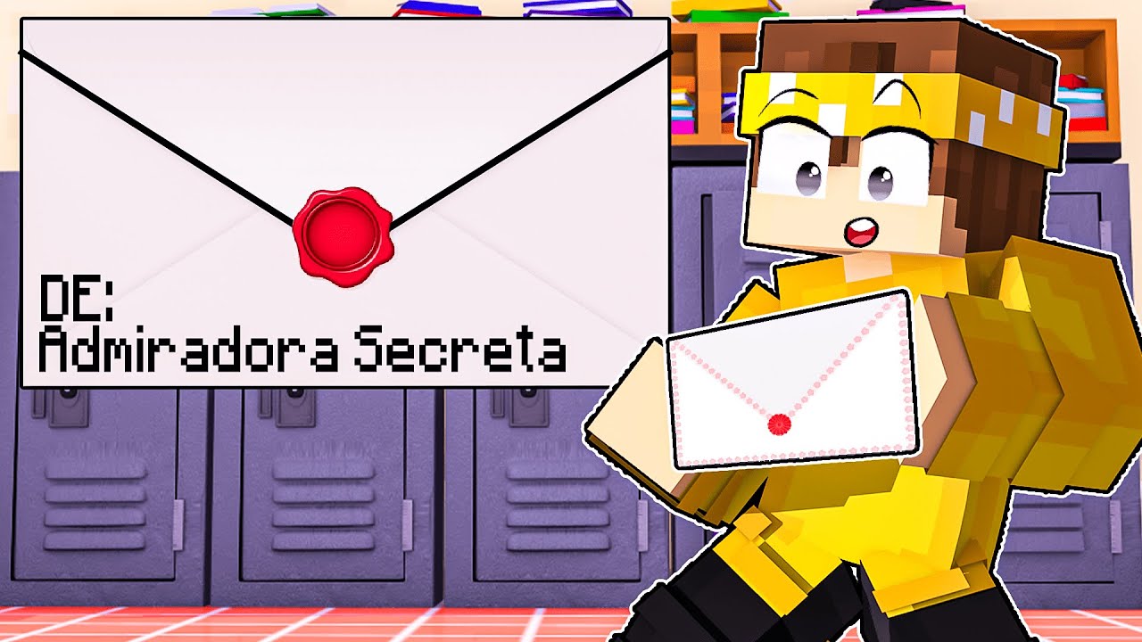 ALEX MONTE tem uma ADMIRADORA SECRETA no Minecraft - YouTube