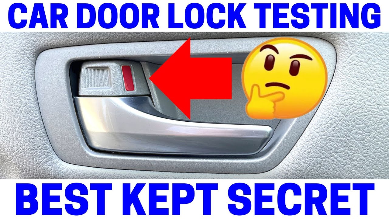 Car Door Lock Actuator Testing - YouTube