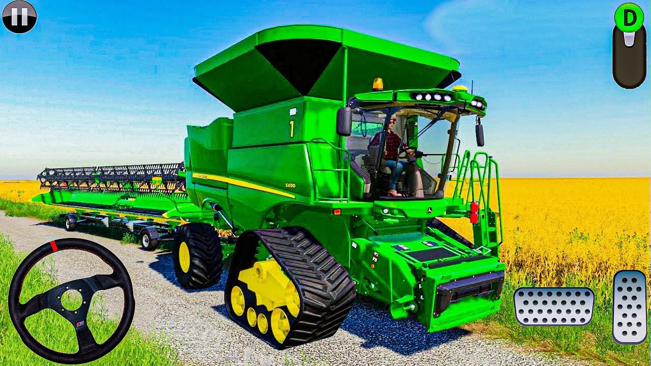 Drive Heavy Farm Machine - Farming Simulator 20 - Android Gameplay ...