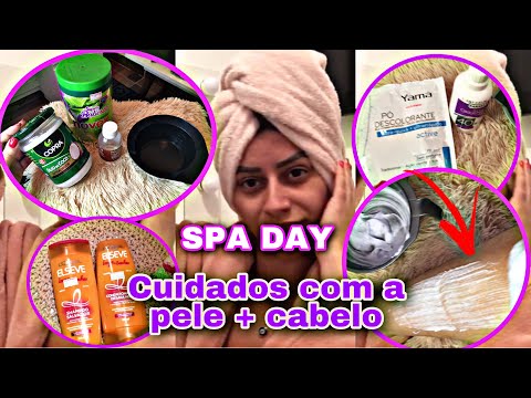 Spa Day: hidronutricao no cabelo + cuidados com a pele!! Kamila Silva