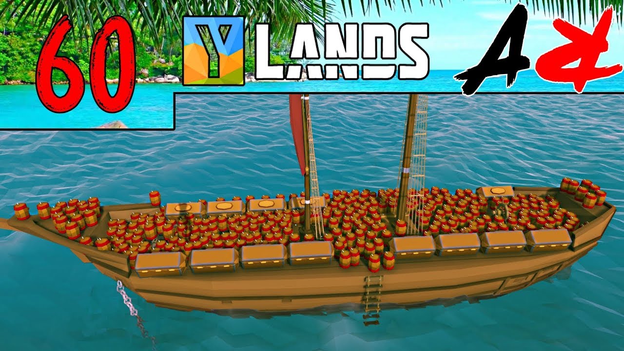 Ylands - Ep60 - Base Tour Season Finale With A BANG (Survival/Crafting ...