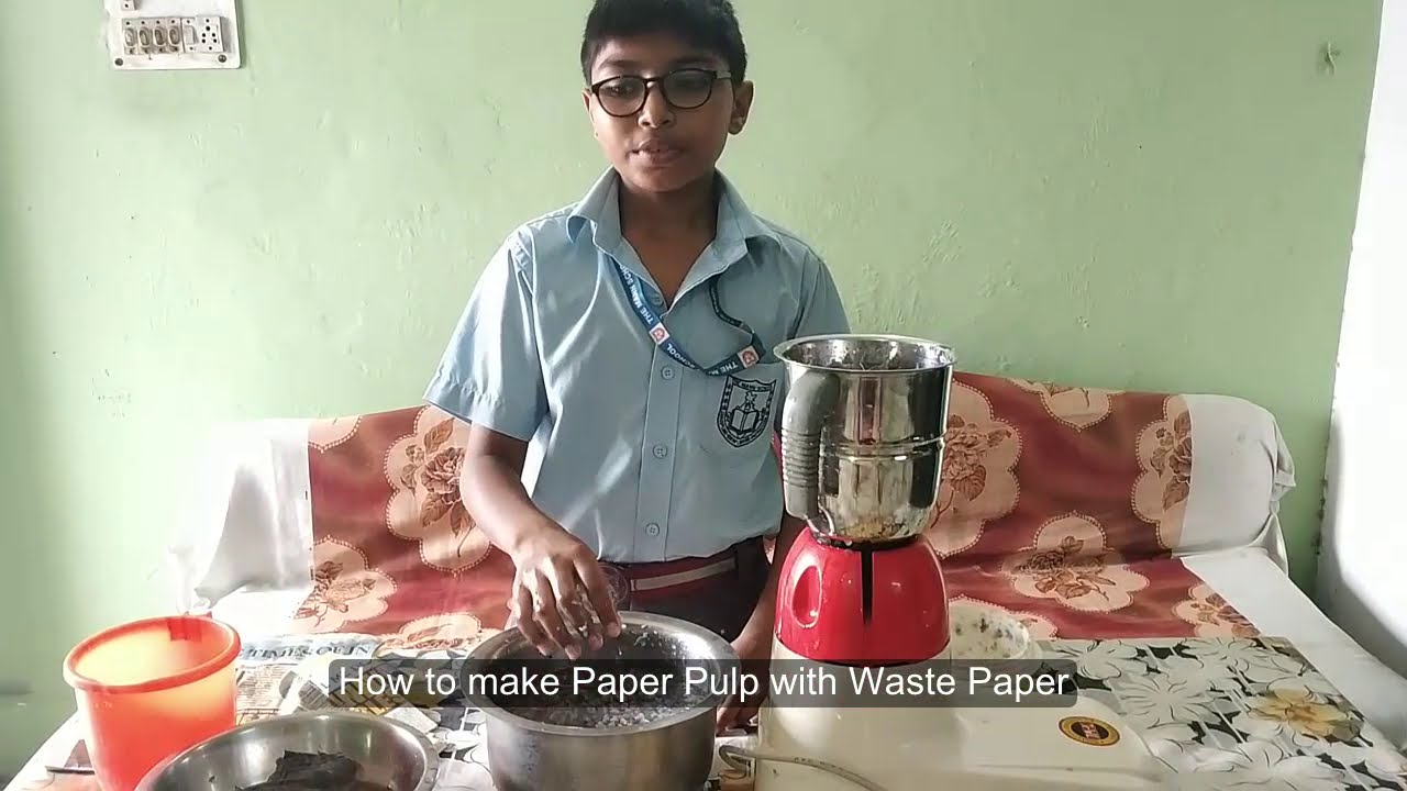 How To Make Paper Pulp With Waste Paper YouTube how-to-make-paper-pulp-with-waste-paper-youtube
