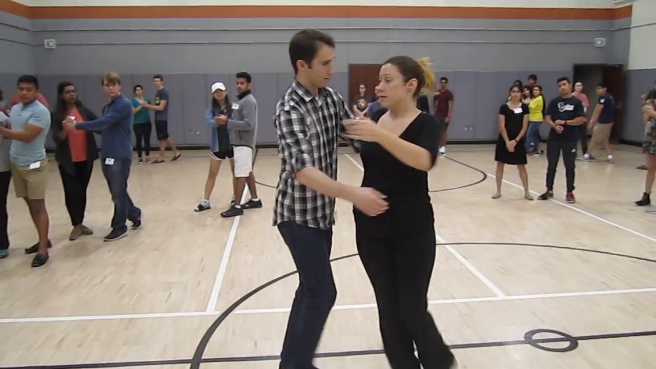 Cross-Step Waltz - Feb 27 - Beginning Social Dance Spring 2017 - YouTube