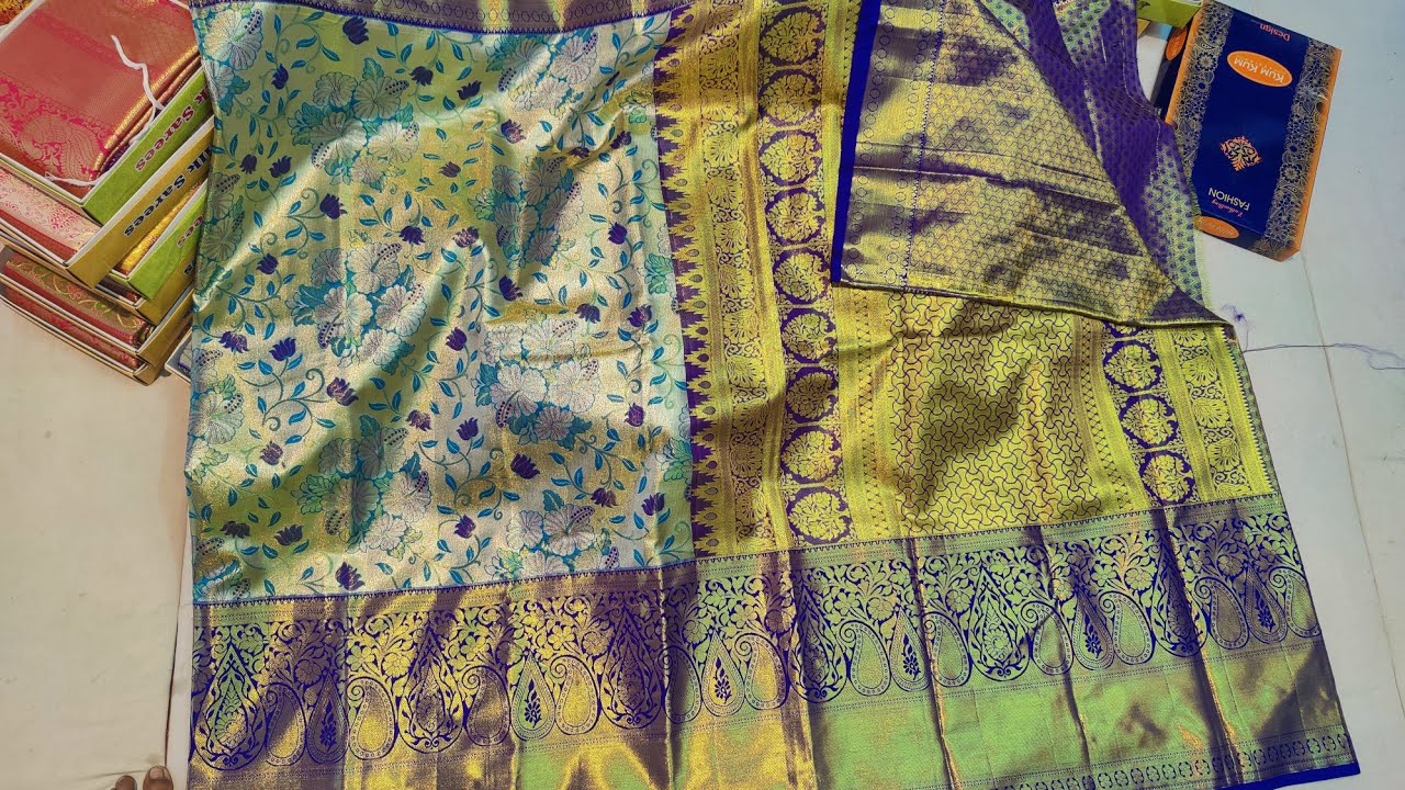 Just 3500 🤩| Exclusive Dharmavaram Pattu Sarees| Smooth Quality - YouTube