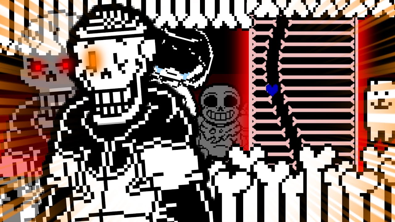 【即死級ダメージ】TS!UnderSwap Papyrus Phase1-2 COMPLETE!!!!!!!!!!!!!!【UNDERTALE ...