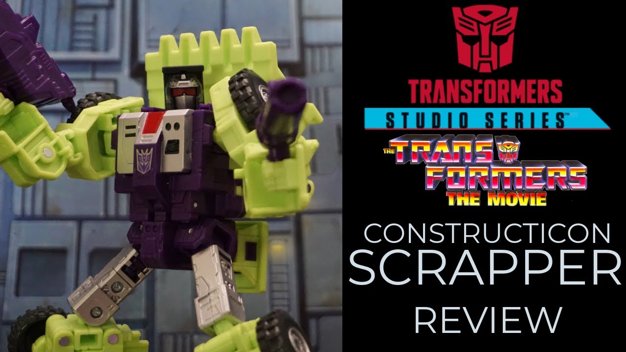 Transformers Studio Series Constructicon Scrapper Transformers The ...