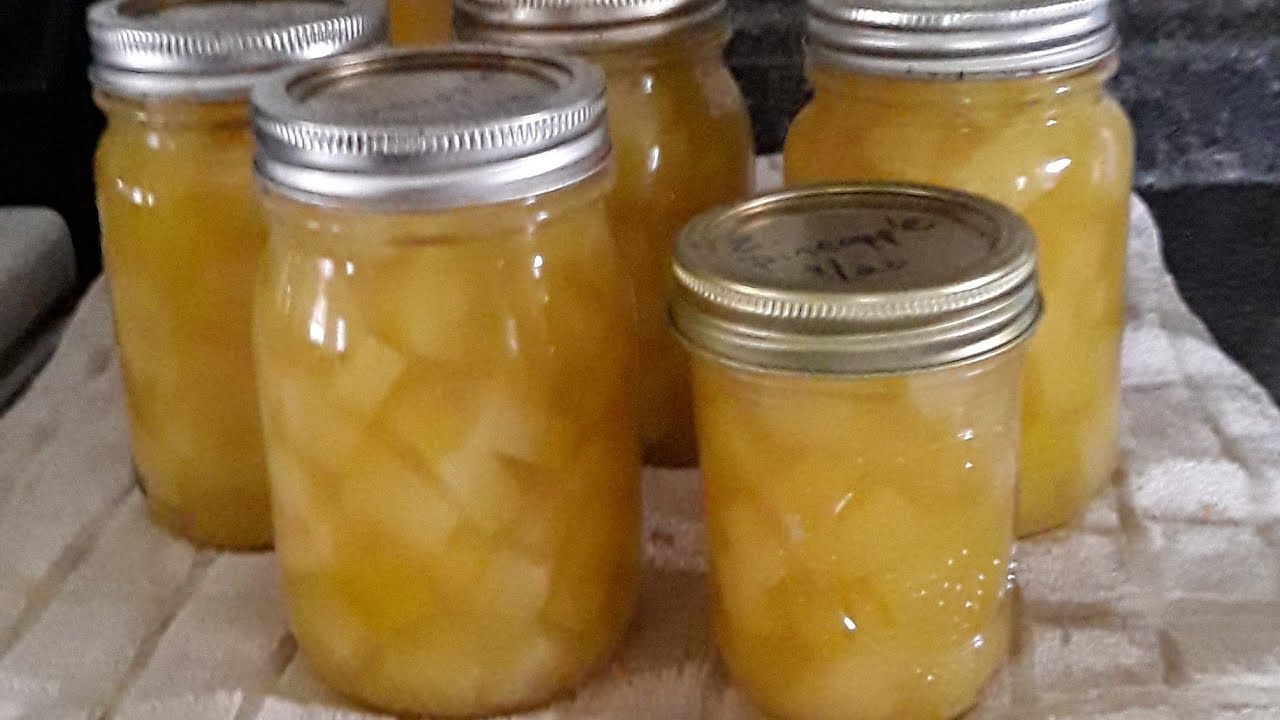 How to make zucchini pineapple - YouTube