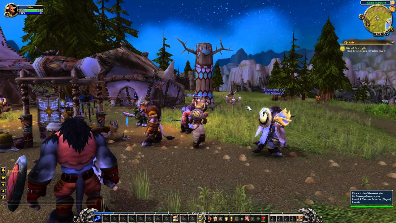 World of Warcraft 100FPS Ultra Settings - YouTube
