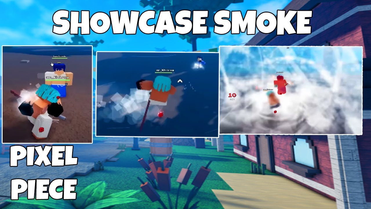 SHOWCASE DA SMOKE SMOKE NO MI NO PIXEL PIECE * FRUTA EXTREMAMENTE OP ...