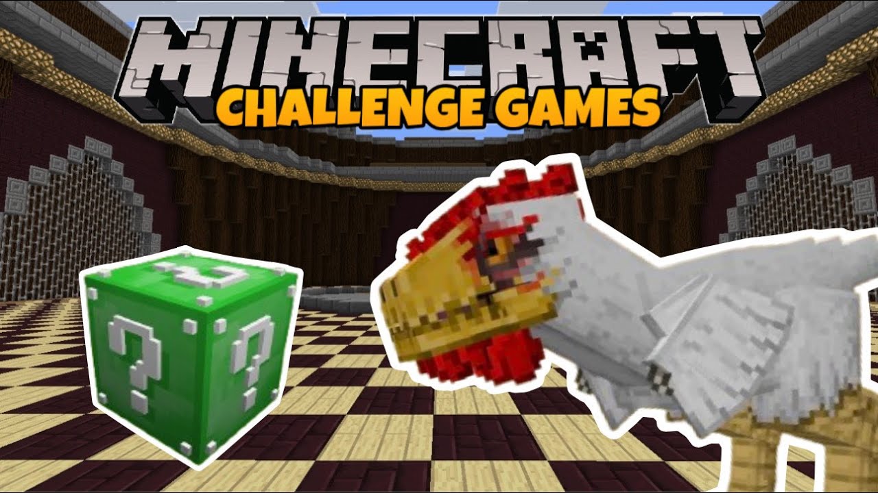 MINECRAFT: MUTANT CHICKEN CHALLENGE GAMES! || Continuing Popularmmos ...