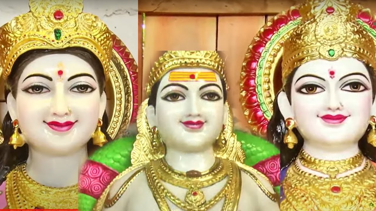 NavaDurgas, Bhairavi Mata, Kumara Swami Idols arrives at Ramaneswaram ...