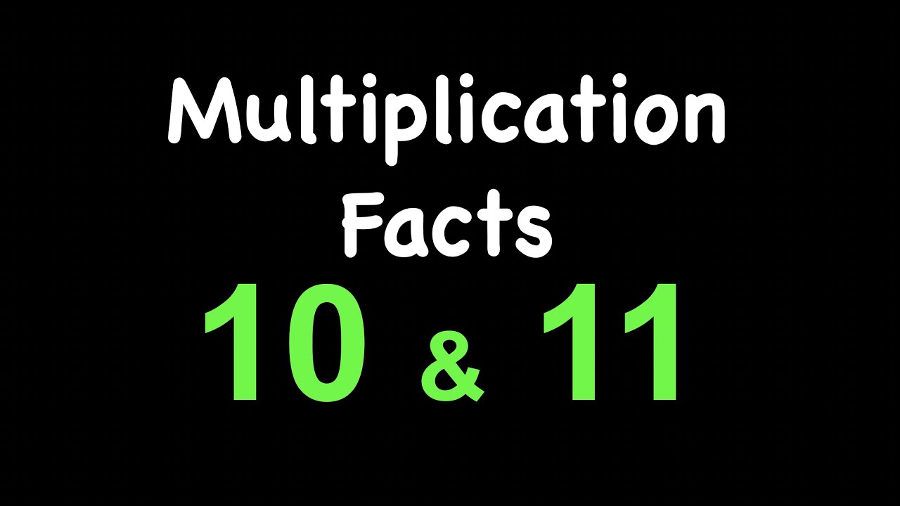 Tricks to Multiply By 10 & 11 - YouTube
