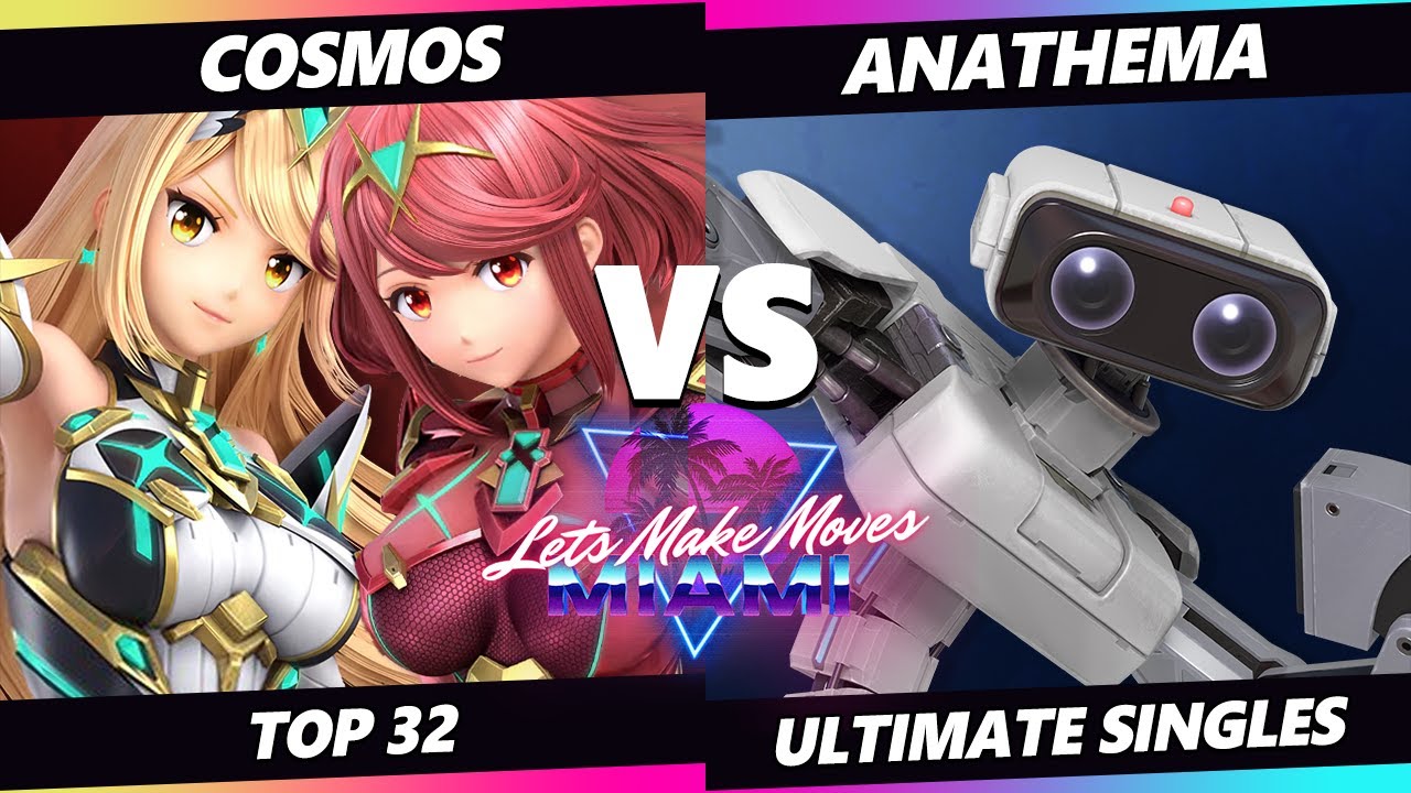 Let's Make Moves Miami - Cosmos (Pyra Mythra) Vs. Anathema (ROB) SSBU ...